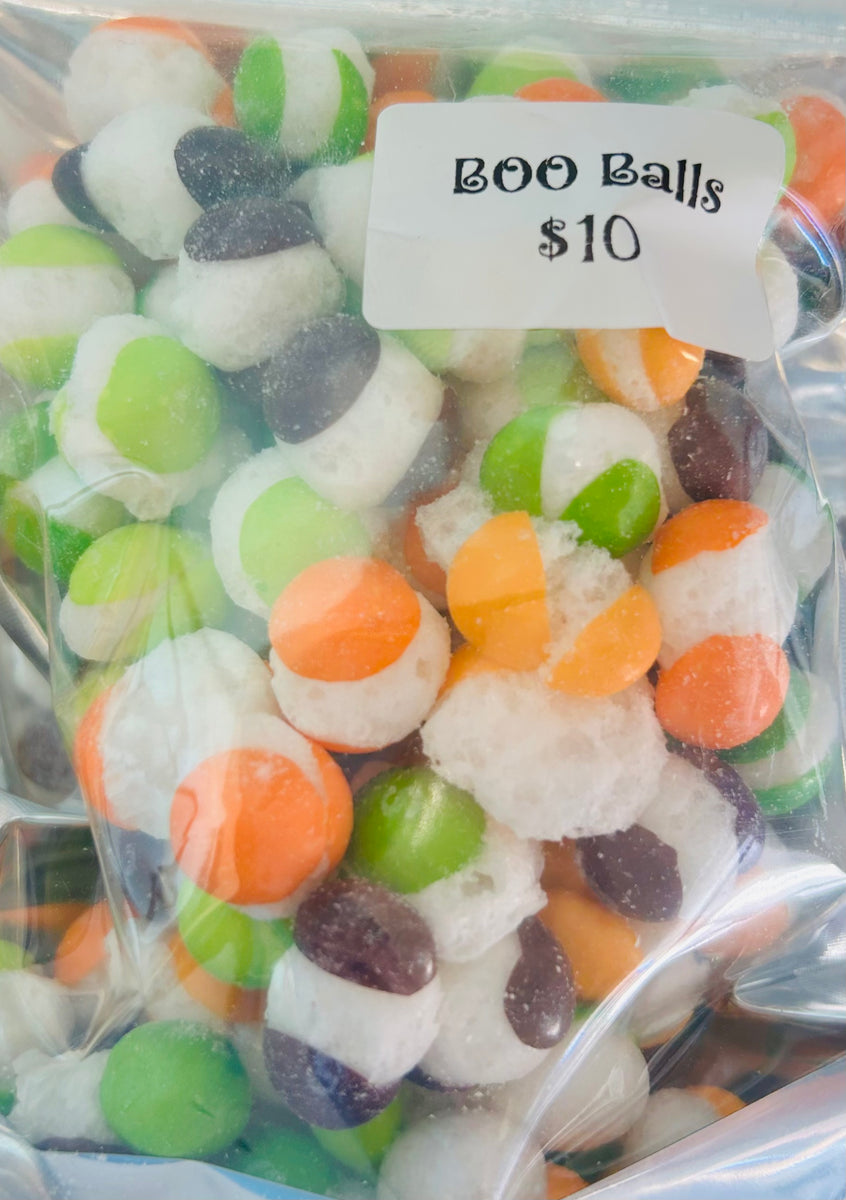 Boo balls (freeze dried) – Woodesgoodies.com